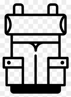 Mountain Backpack Vector - Backpack Logo - Free Transparent PNG Clipart ...