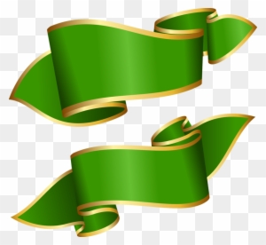 Ribbon Clip Art Gold Ribbon 512 512 Transprent Png - Green And Gold ...