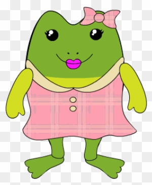 Tborges Ribbitribbit Frog2 - Cartoon Girl Frogs - Free Transparent PNG ...