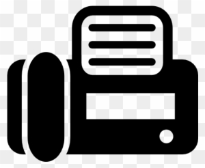 Fax Icon - Fax Symbol - Free Transparent PNG Clipart Images Download