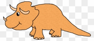 Dinosaur Orange - Free Transparent PNG Clipart Images Download