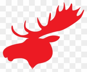 Red Moose Final - Red Moose - Free Transparent PNG Clipart Images Download