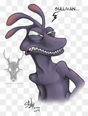 Randall Boggs - Salamander From Monsters Inc - Free Transparent PNG ...