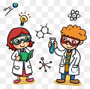 Vector Little Scientist - Little Scientist Clipart Png - Free ...