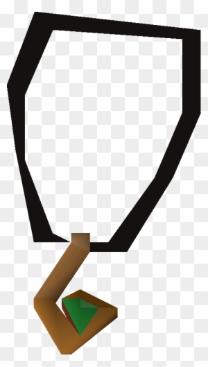 Ruby Amulet Detail - Runescape Amulet Of Strength - Free Transparent ...