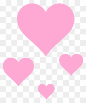 Hearts Pink - Small Pink Heart Png - Free Transparent PNG Clipart ...
