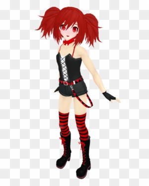 Mmd Akai Kyoukine - Akai - Free Transparent PNG Clipart Images Download