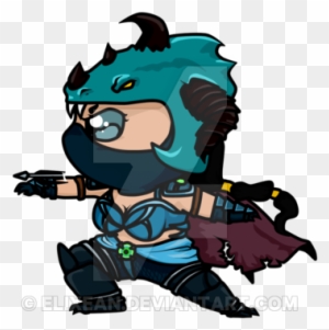 Dragonslayer Vayne Chibi By Sumashira - League Of Legends Vayne Chibi ...