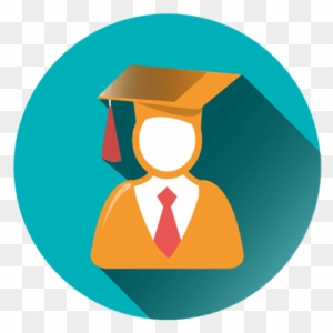Male Graduate Round Icon Transparent Png - Graduado Transparente - Free ...