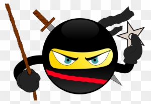 Computer Ninja Cliparts 10, Buy Clip Art - Smiley Ninja - Free ...