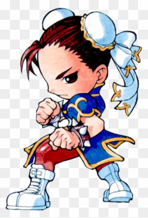 Pocket Fighter Dan - Street Fighter Chun Li - Free Transparent PNG ...