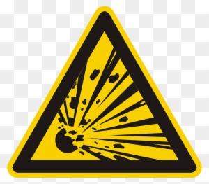 Explosive, Explosion, Bomb, Sign, Symbol, Icon - Explosion Danger Png ...