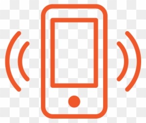 Phone Clipart Orange - Vector Telephone Icon - Free Transparent PNG ...
