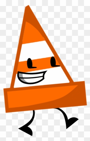 Cone - Bfdi Traffic Cone - Free Transparent PNG Clipart Images Download