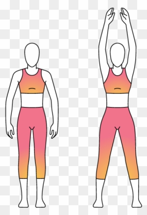 Jumping Jack - Feet Together Feet Apart - Free Transparent PNG Clipart ...