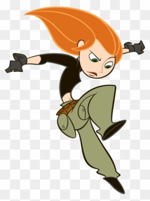 Kim Possible Jumping Png - Kim Possible Sticker Book - Free Transparent ...