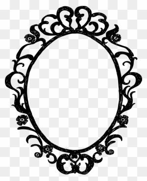 Mirror - Fancy Mirror Drawing - Free Transparent PNG Clipart Images ...