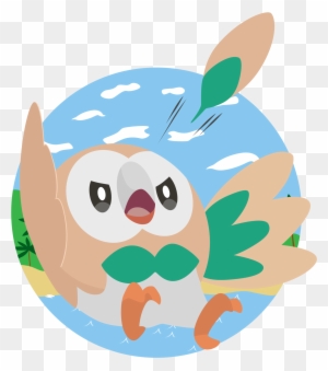 Rowlet - Rowlet Pokemon Png - Free Transparent PNG Clipart Images Download