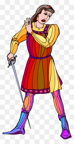 Romeo And Juliet Cartoon Drawing Download - Macbeth Characters Clip Art ...