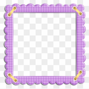 1 - Purple Dots Frame - Free Transparent PNG Clipart Images Download