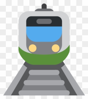 Railway Track Emoji Vector Icon - Via De Tren Png - Free Transparent ...