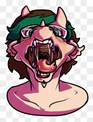 Personal Telegram Sticker 3- Open Mouth - Cartoon - Free Transparent ...