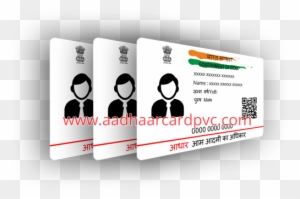 Pvc Aadhar Card Printing - Graphic Design - Free Transparent PNG ...