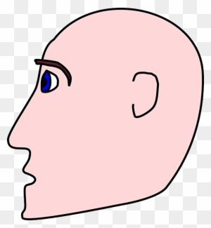 Bald Head, People, Man, Profile, Person, Cartoon, Side, - Cartoon Side ...