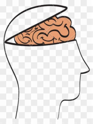 Human Head Outline Template - White Head Outline - Free Transparent PNG ...