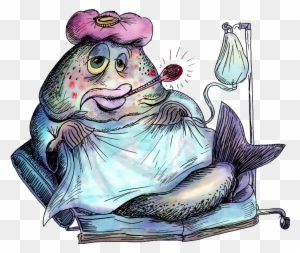 Sick Fish Color - Sick Fish Png - Free Transparent PNG Clipart Images ...
