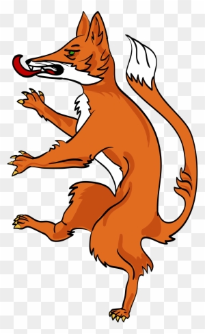 Fox Vector Image - Coat Of Arms Fox Symbol - Free Transparent PNG ...