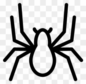 Spider Icon - Jumping Spider Out Line - Free Transparent PNG Clipart ...