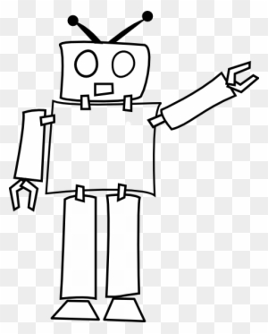 Robot Waving Clip Art At Clker Vector Clip Art - Robot Karel - Free ...