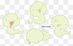 Chibi Snake By Daieny - Chibi Snake - Free Transparent PNG Clipart ...