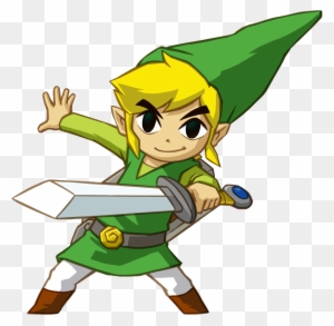 Link 1 - Legend Of Zelda Spirit Tracks - Free Transparent PNG Clipart ...