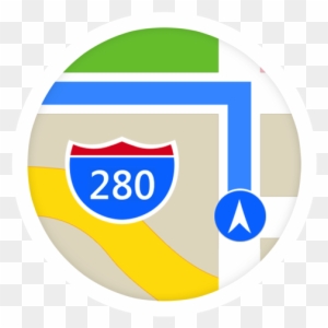 Maps Icon - Circle Icons - Google Maps Circle Icon - Free Transparent ...