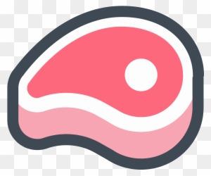 Cut Of Meat Icon - Meat Emoji Png - Free Transparent PNG Clipart Images ...