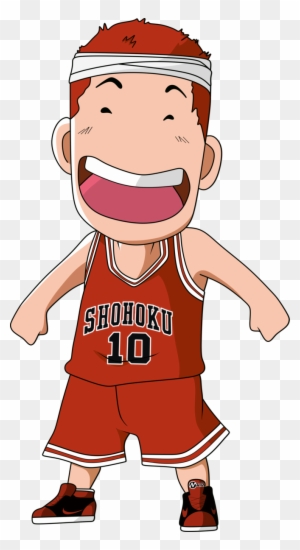 Sakuragi Hanamichi - Sakuragi Slam Dunk - Free Transparent PNG Clipart ...