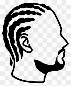 Braid Clipart Cornrow - Hairstyle Transparent Male Png - Free ...