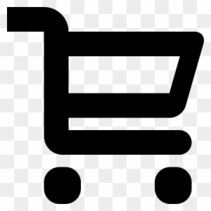 Shopping Push Cart Thick Outline Vector - Pushcart Icon - Free ...