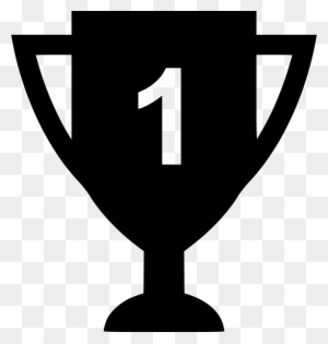 Trophy Clipart Number 1 Pencil And In Color Trophy - Trophy Icon Png ...