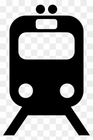 Tram Train Subway Transportation Symbol Clip Art - Train Symbol In ...