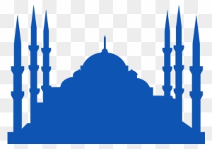 Sultan Ahmed Mosque Islam Clip Art - Mosque Colouring Pages - Free ...