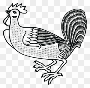 Free Clipart Of A Rooster - Animated Farm Chicken Png - Free ...