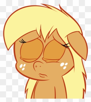 Sad Applejack By Leo 17 0 2 - Sad Applejack - Free Transparent PNG ...