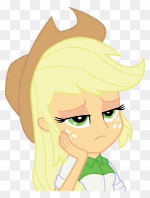 Sad Applejack By Leo 17 0 2 - Sad Applejack - Free Transparent PNG ...