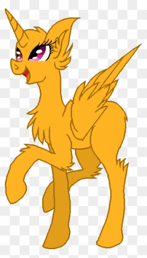Mlp Alicorn Base Ms Paint