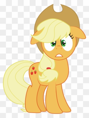 Applejack Diapers Scared - My Little Pony Diaper - Free Transparent PNG ...