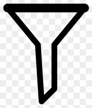 Funnel Vector - Filter Symbol - Free Transparent PNG Clipart Images ...