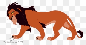 Lion Clipart Scar - Scar From Lion King - Free Transparent PNG Clipart ...